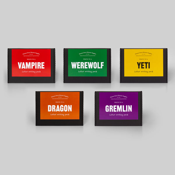 Yeti Letter Writing Pack – Hoxton Street Monster Supplies