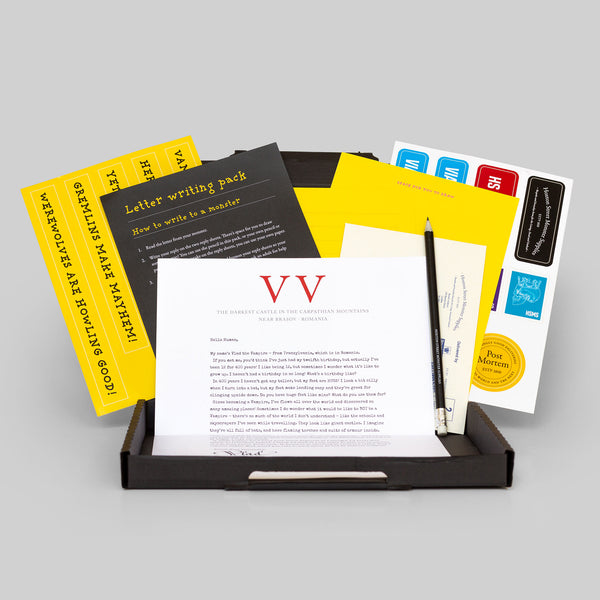 Vampire Letter Writing Pack – Hoxton Street Monster Supplies