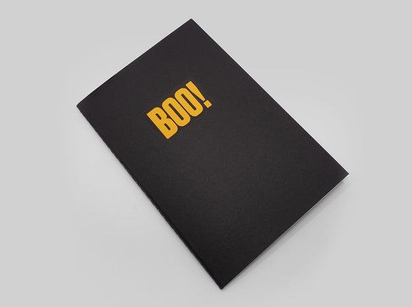 BOO! Notebook A5 – Hoxton Street Monster Supplies